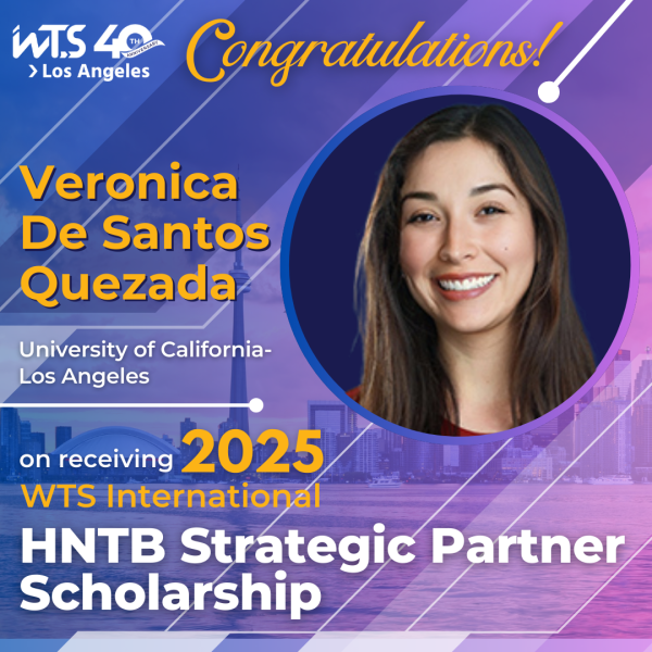 Veronica De Santos Quezada Wins WTS International HNTB Strategic Partner Scholarship | WTS